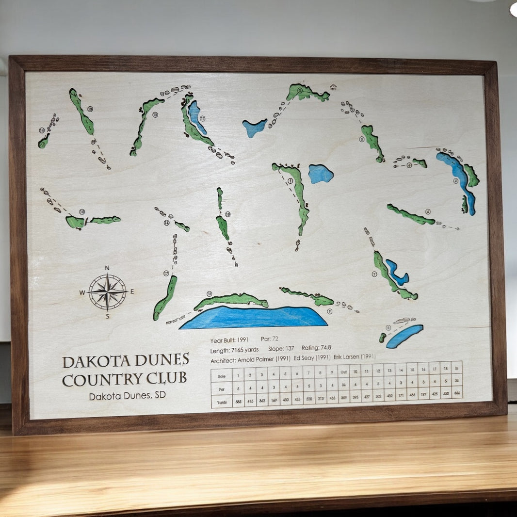 Wood Golf Course Maps – Sontoya Station
